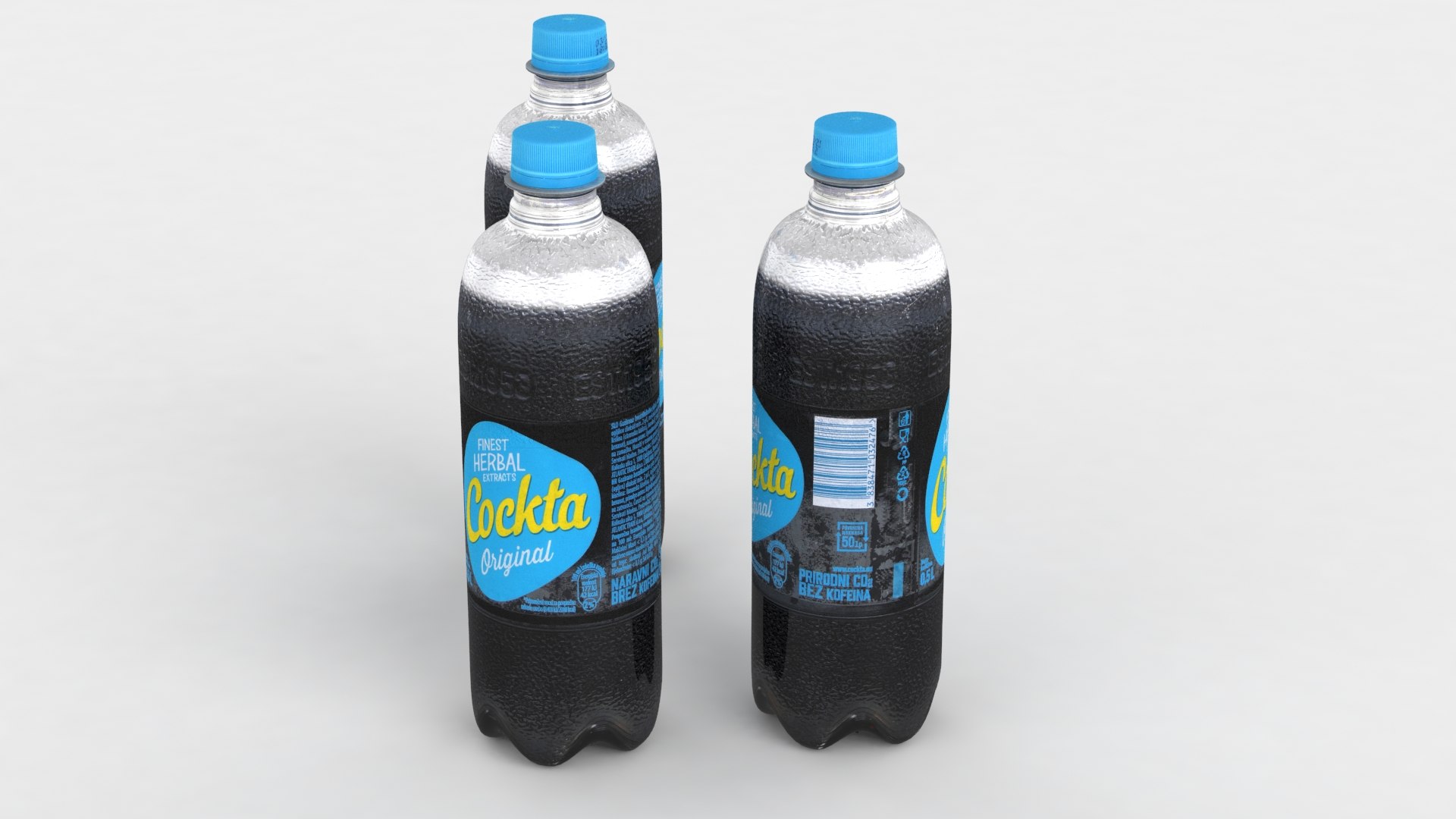 Beverage Bottle Cockta Original 500ml 2021 Model - TurboSquid 1781776