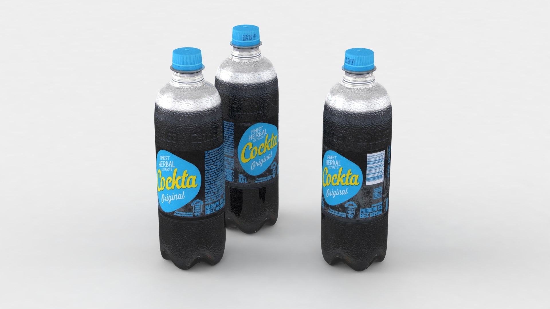 Beverage Bottle Cockta Original 500ml 2021 Model - TurboSquid 1781776