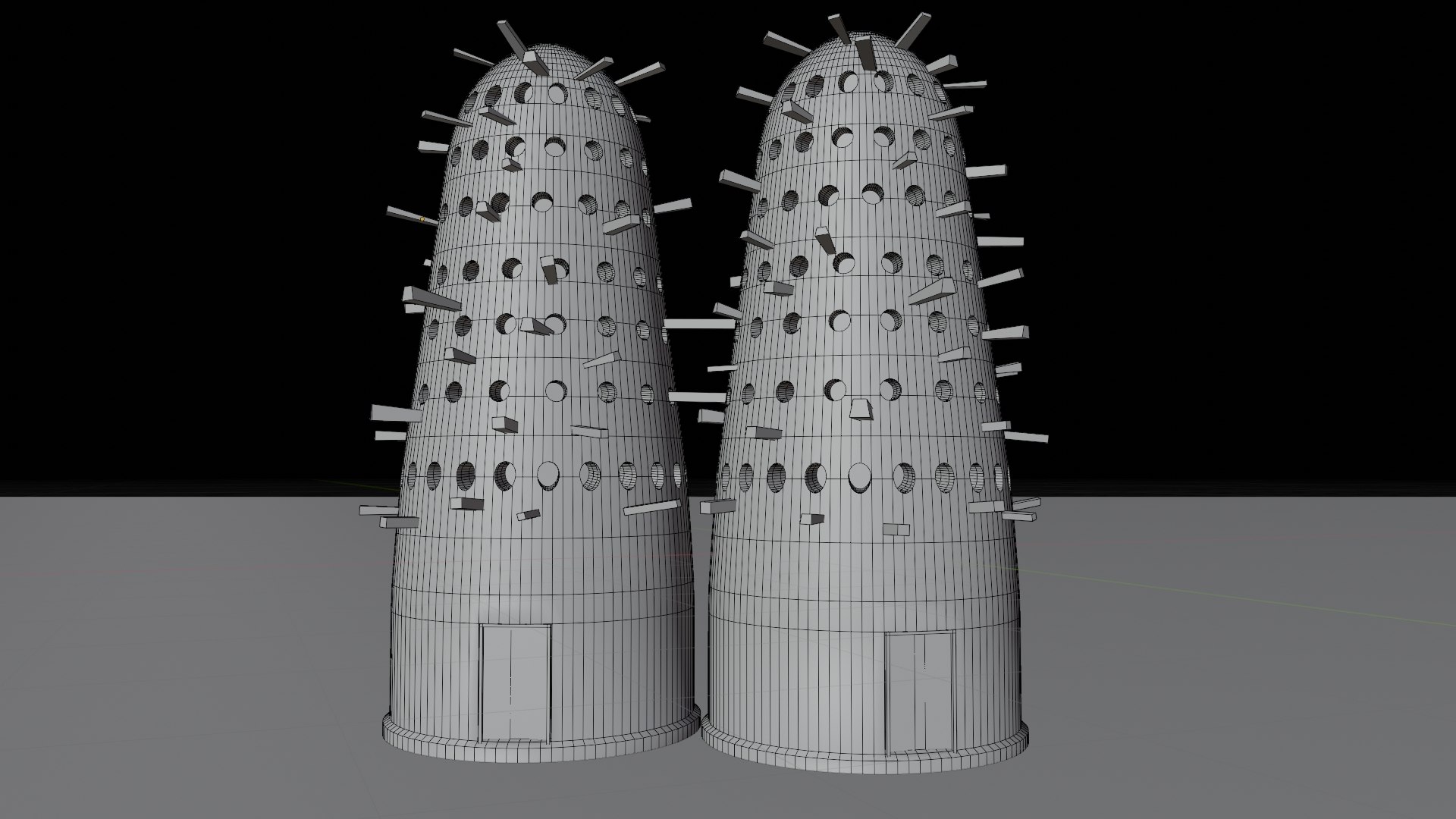 3D Pigeon Tower - TurboSquid 2051884