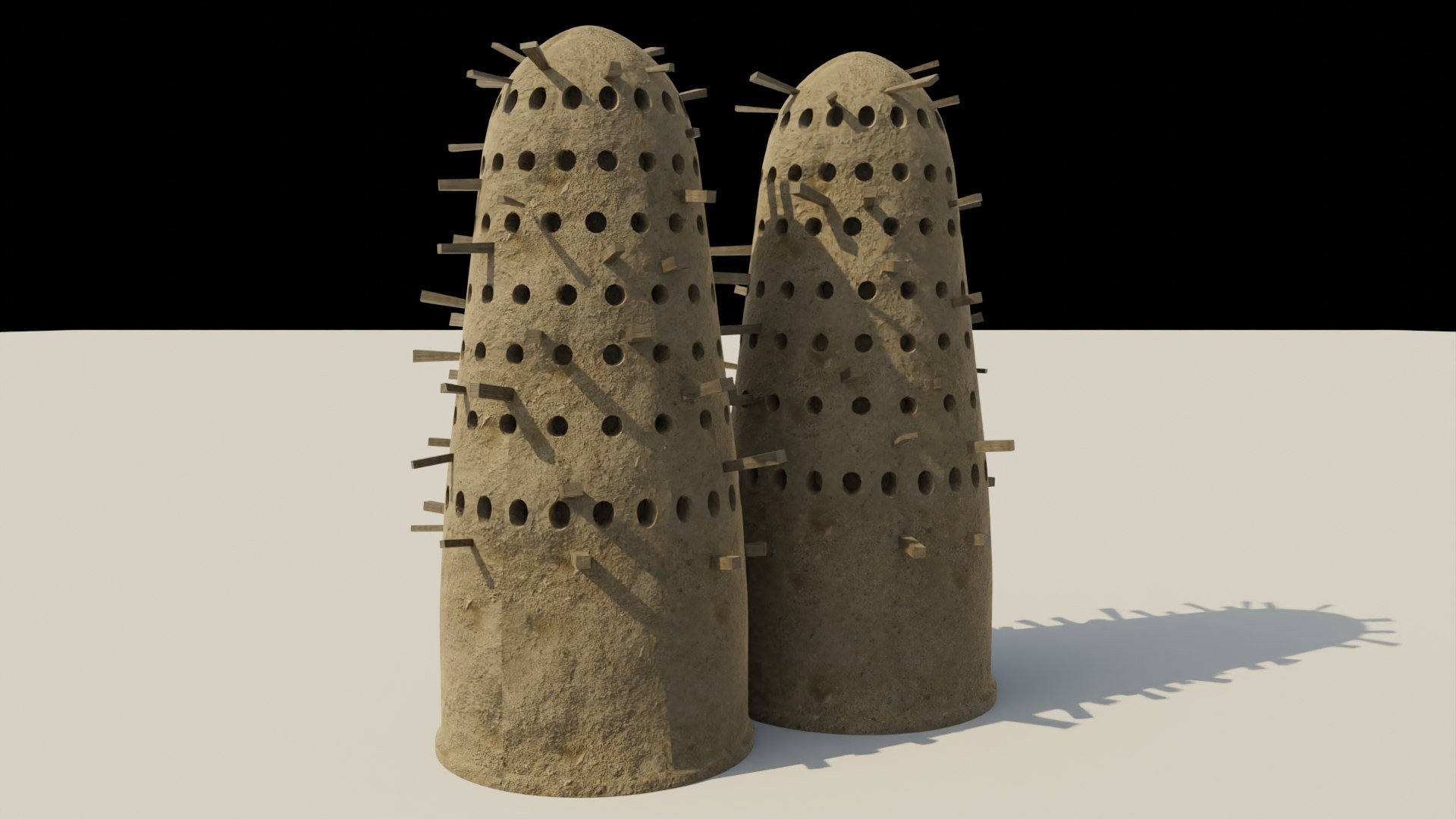 3D Pigeon Tower - TurboSquid 2051884
