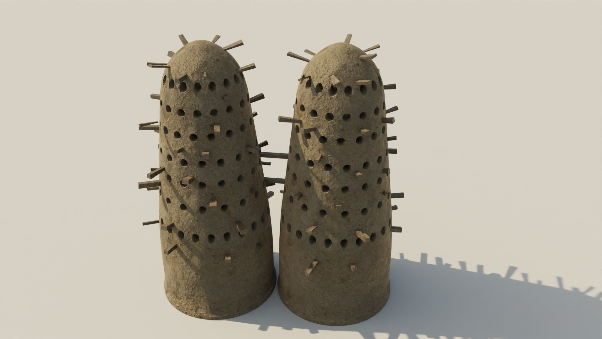 3D Pigeon Tower - TurboSquid 2051884