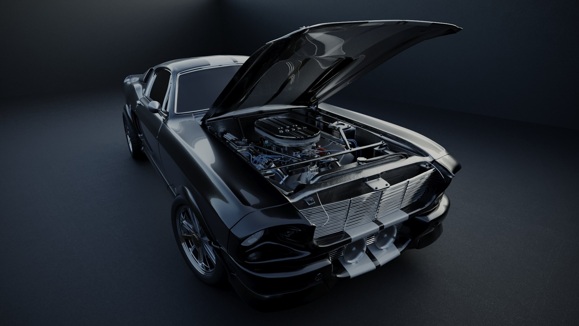 Shelby Gt500 Eleanor 3D-Modell - TurboSquid 2148641