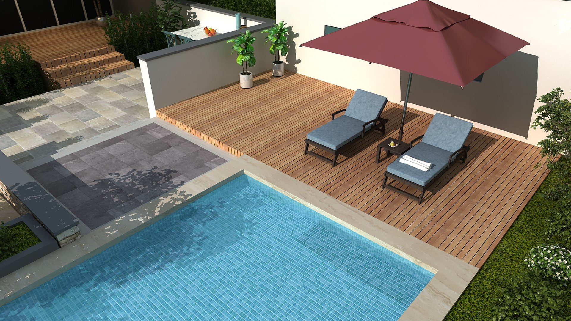 3D Model Courtyard - TurboSquid 2244684