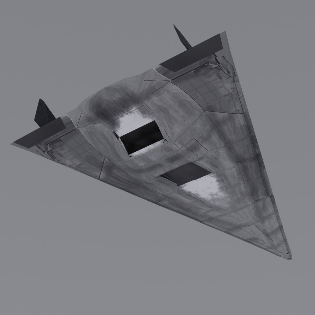 3d Hypersonic Aurora Spyplane Model