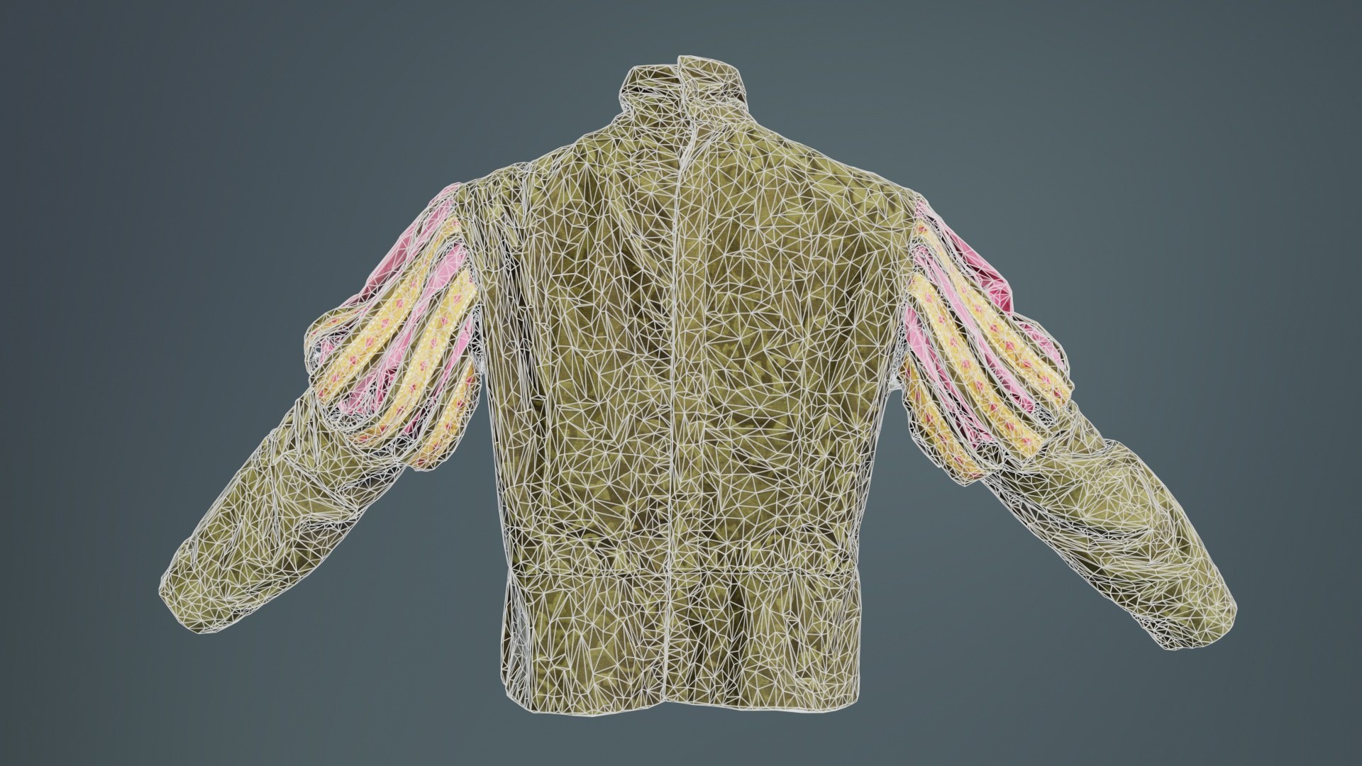 3D Triangle Jacket Remastered Model - TurboSquid 2360225