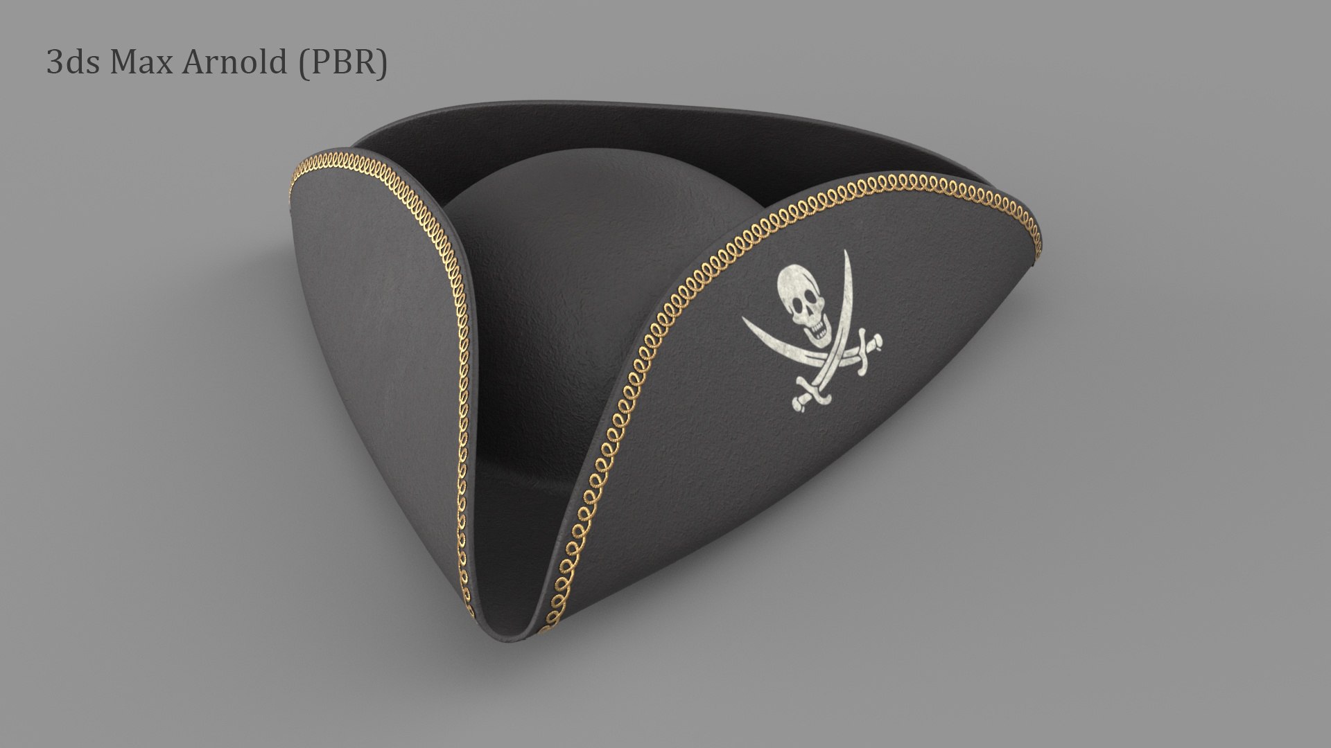 Pirate Hat 3d Model