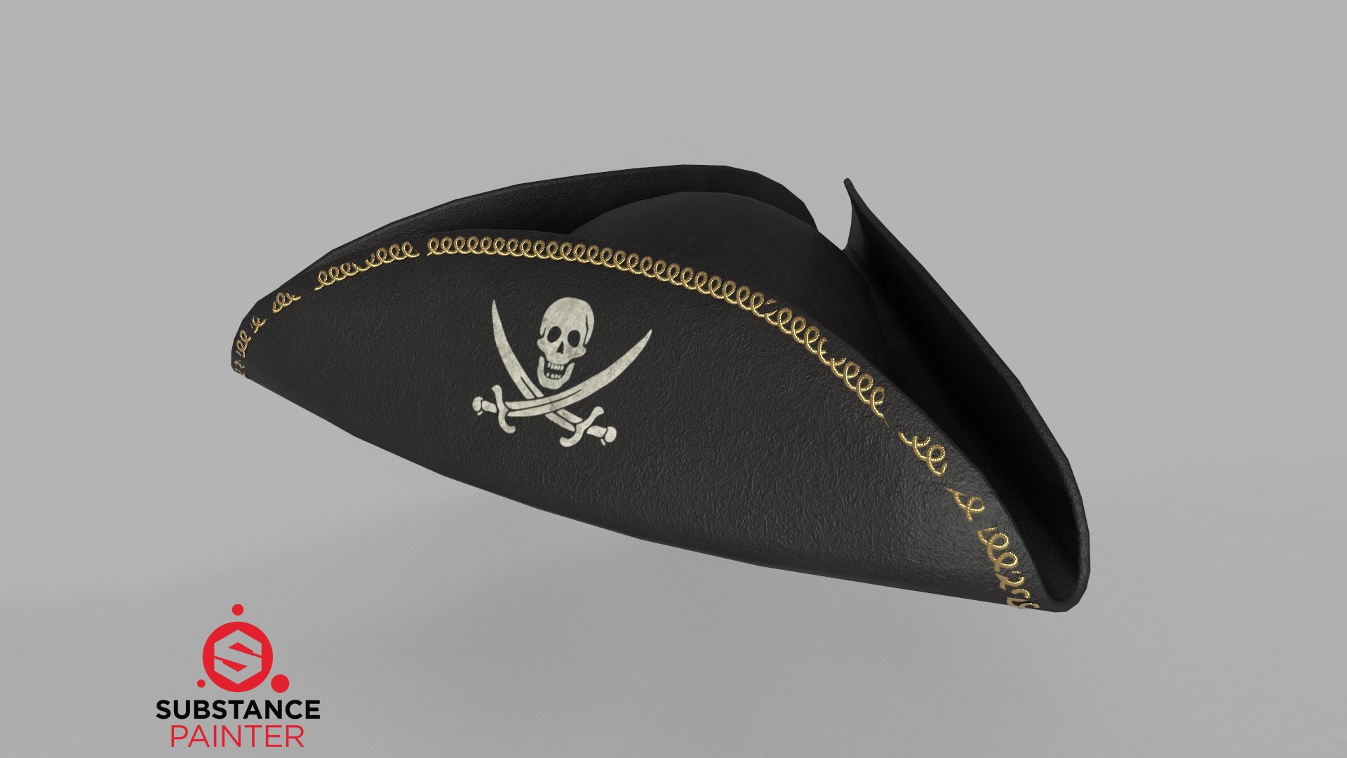 Pirate Hat 3d Model