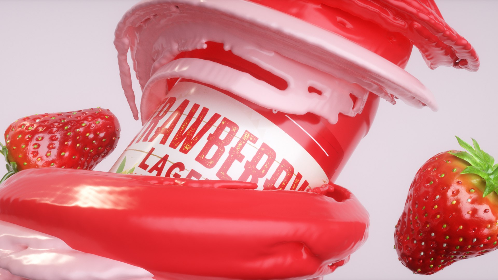 Fruit Splash Animated 3D - TurboSquid 1730883