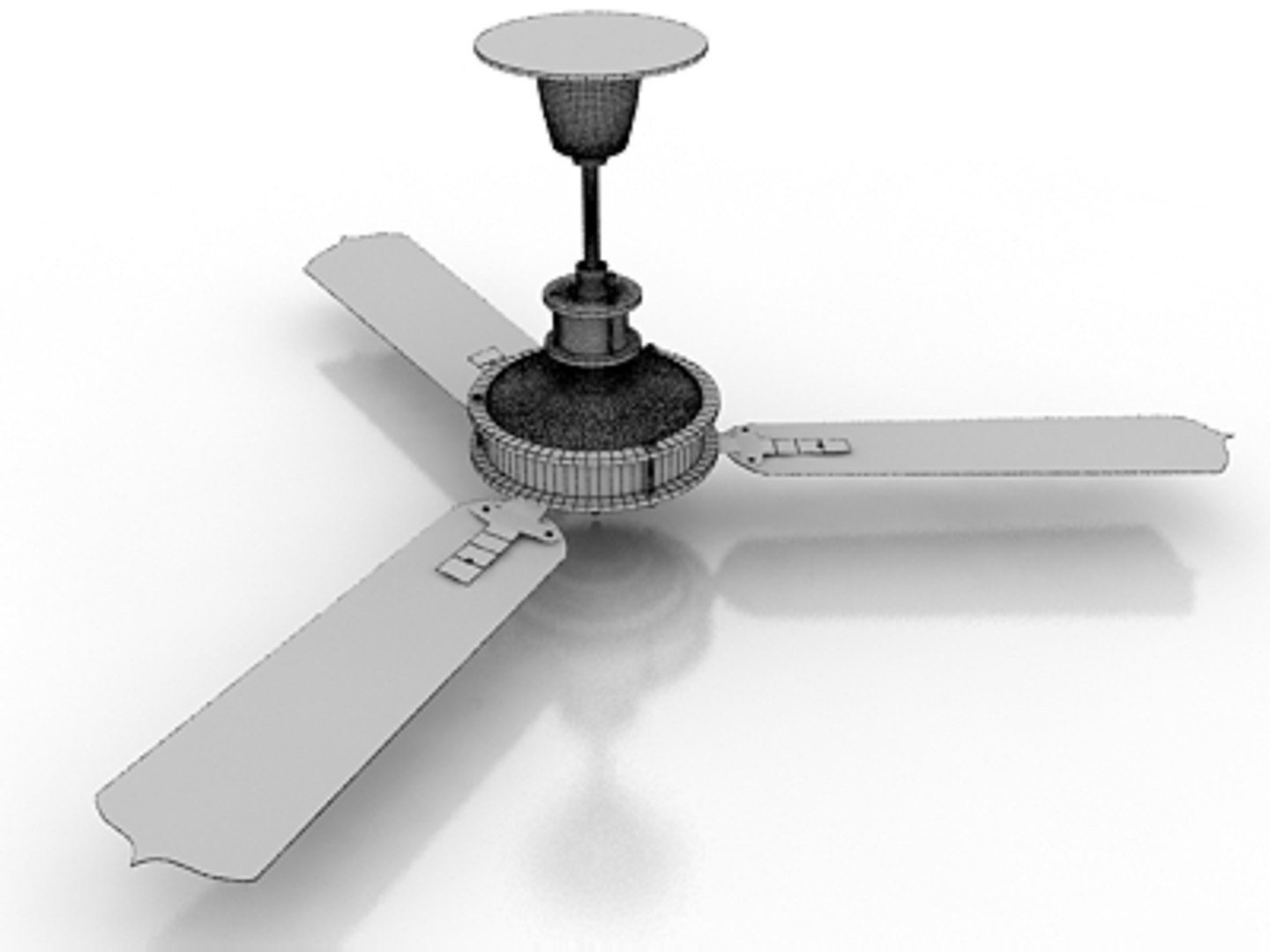 Ceiling Fan 3d Model
