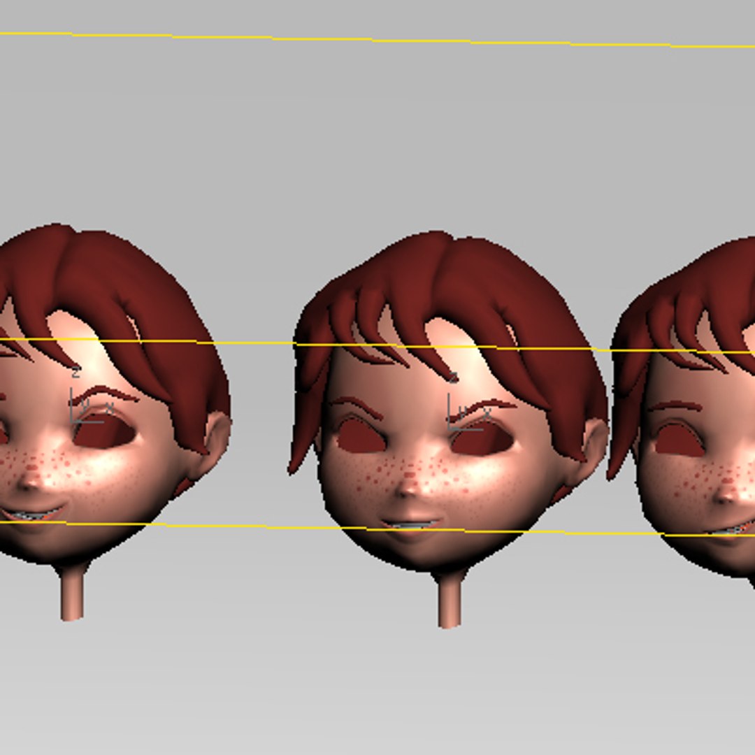 Human Kid Child 3d Model