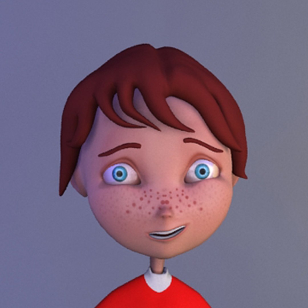 Human Kid Child 3d Model