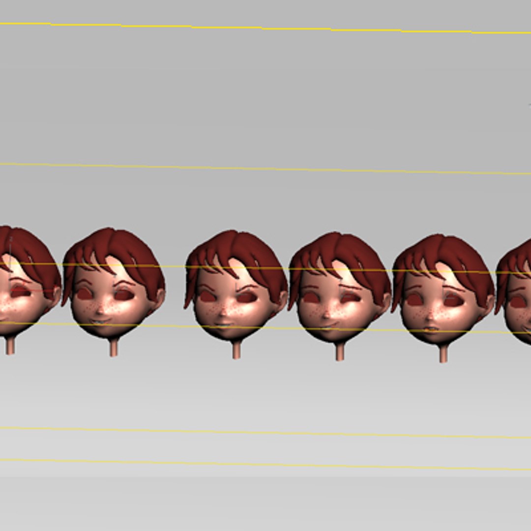 Human Kid Child 3d Model