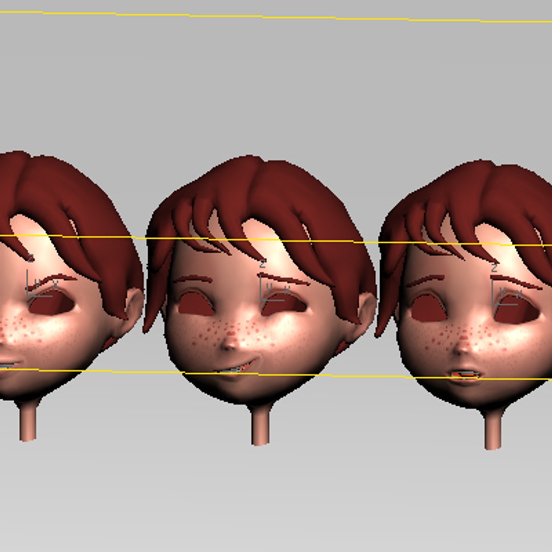Human Kid Child 3d Model