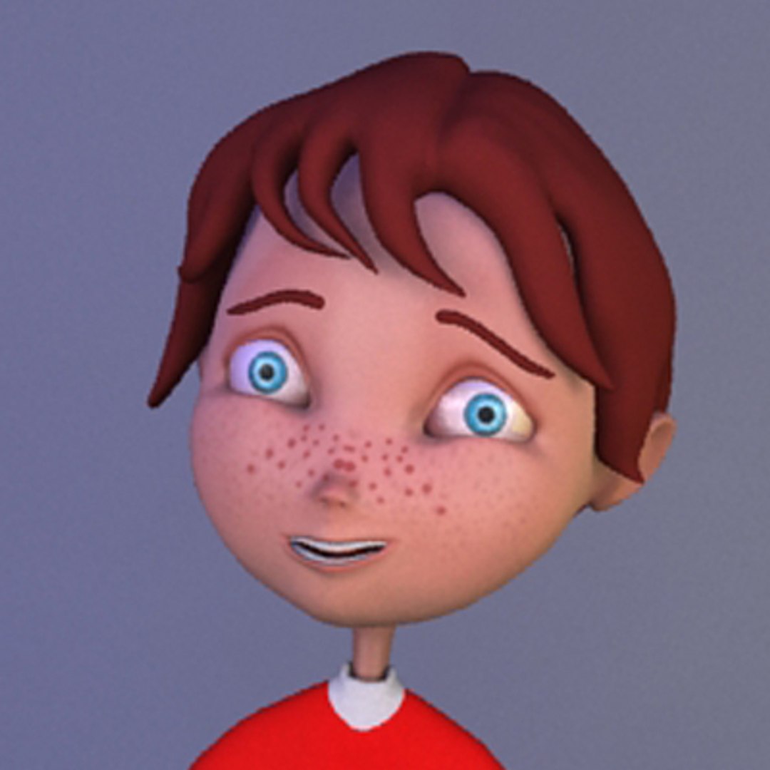 Human Kid Child 3d Model