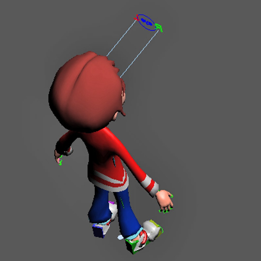 Human Kid Child 3d Model
