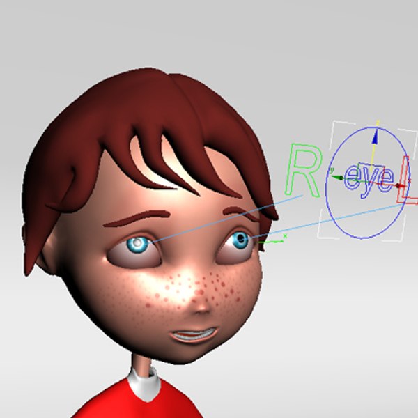 human kid child 3d model