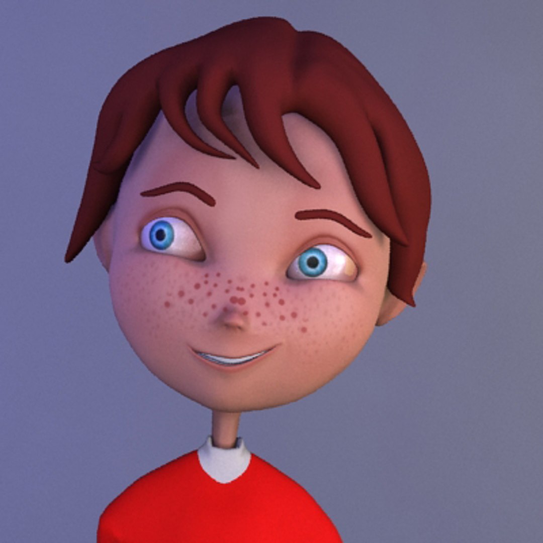 Human Kid Child 3d Model