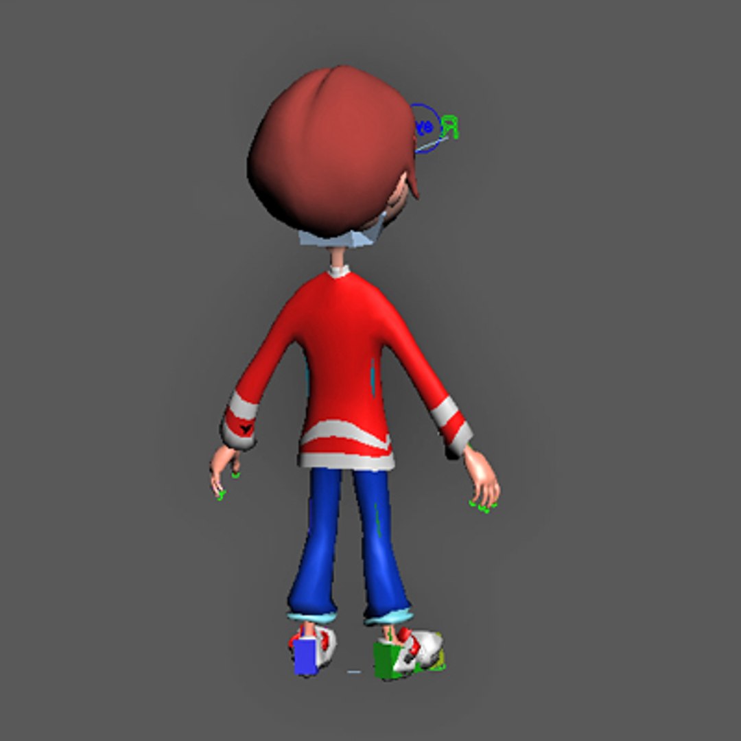Human Kid Child 3d Model