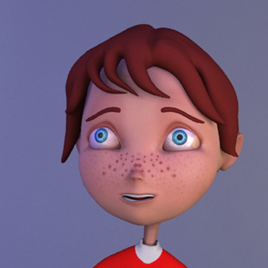Human Kid Child 3d Model