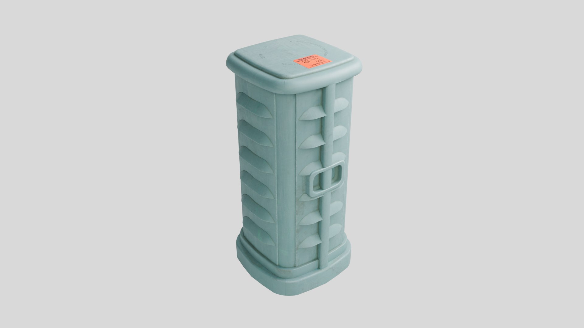 Utility Pedestal Box 3D - TurboSquid 2305558