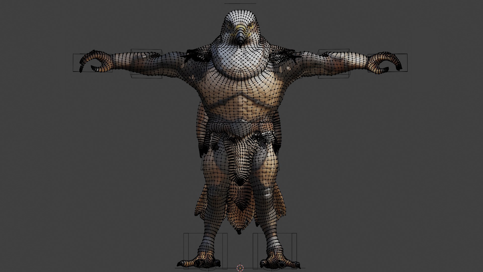 Hawk Man Model - TurboSquid 2330117
