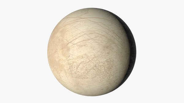 3D model Realistic Europa 8K - TurboSquid 1716584
