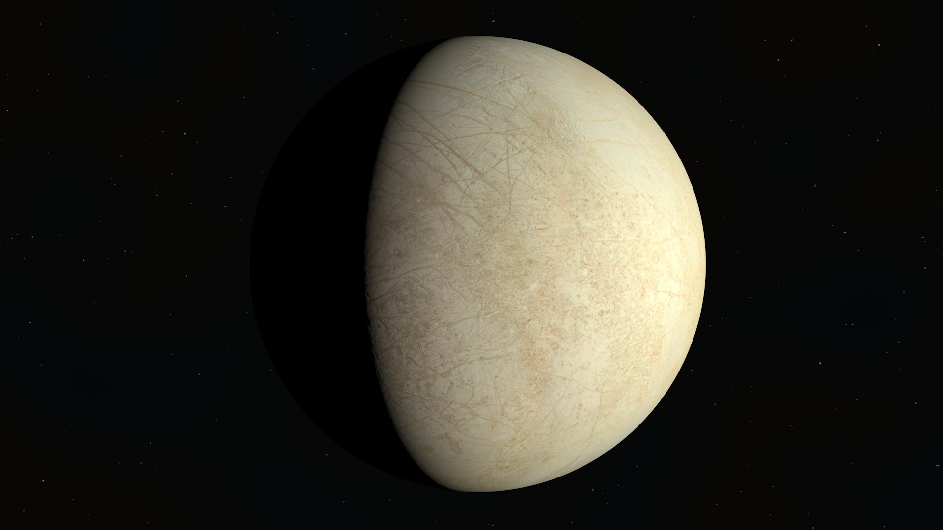 3D Model Realistic Europa 8K - TurboSquid 1716584