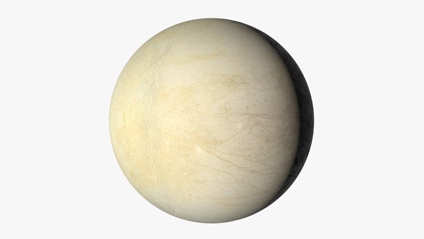 3D model Realistic Europa 8K - TurboSquid 1716584