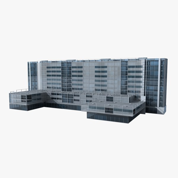 residential building 3d model