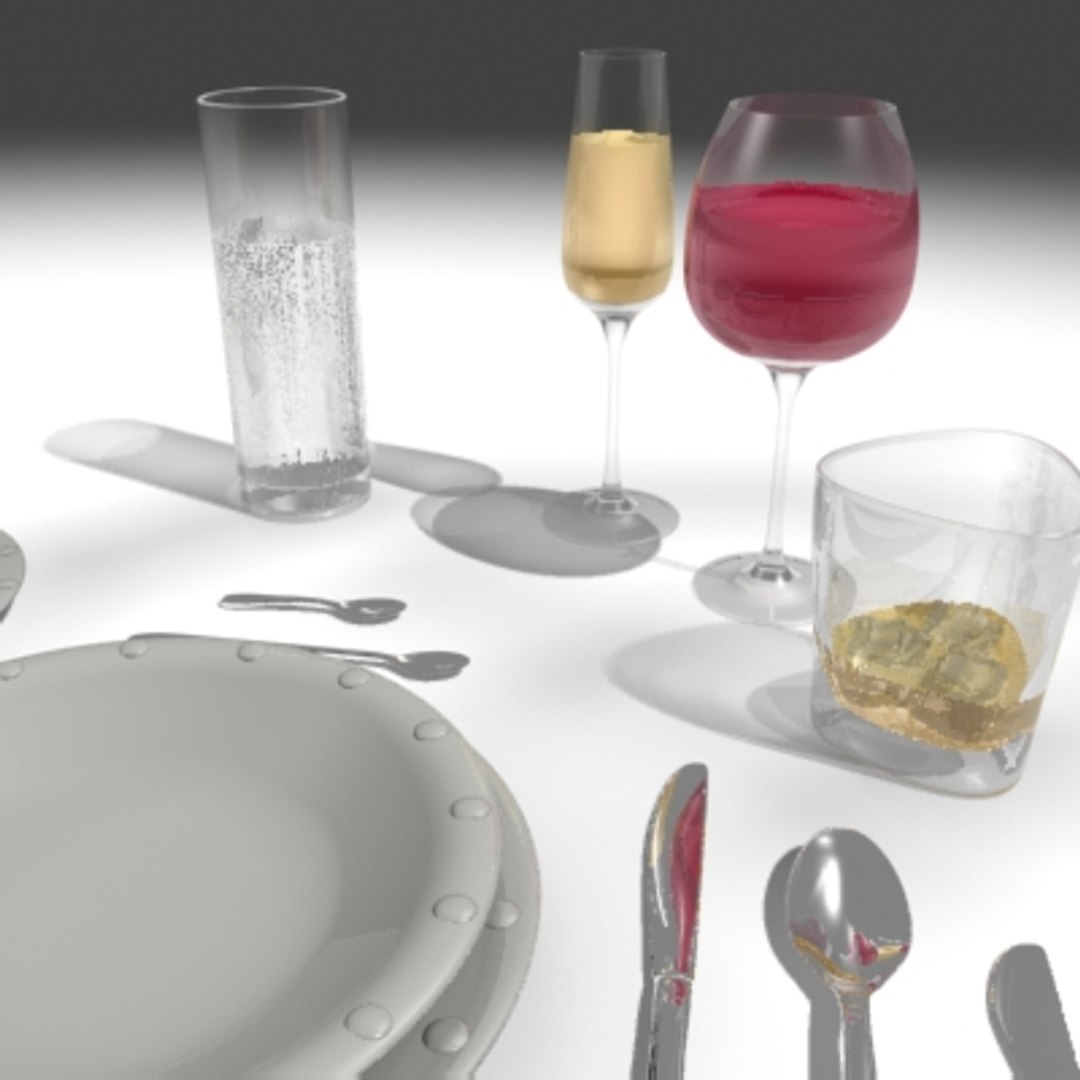 3d Max Plate Set