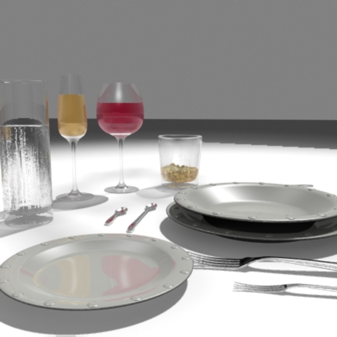 3d Max Plate Set