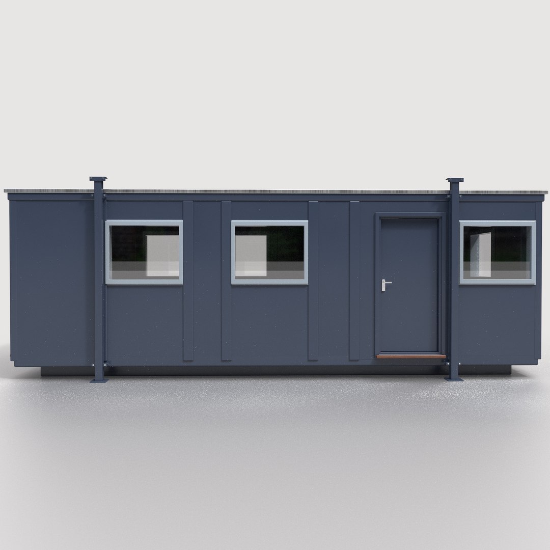 Office Container 3D Model - TurboSquid 2411334