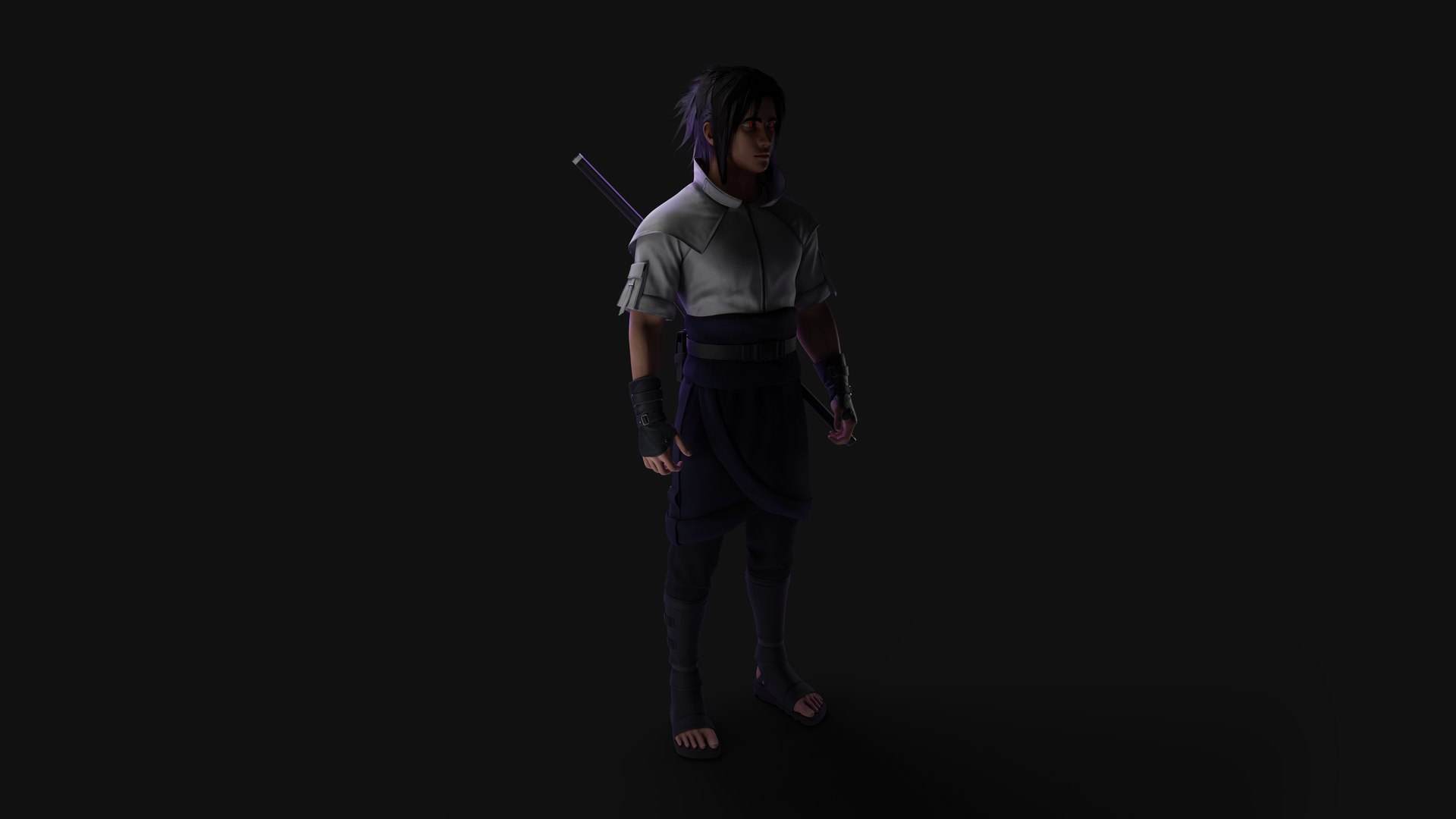 Sasuke Custom And Source Files 3D Model - TurboSquid 1793078