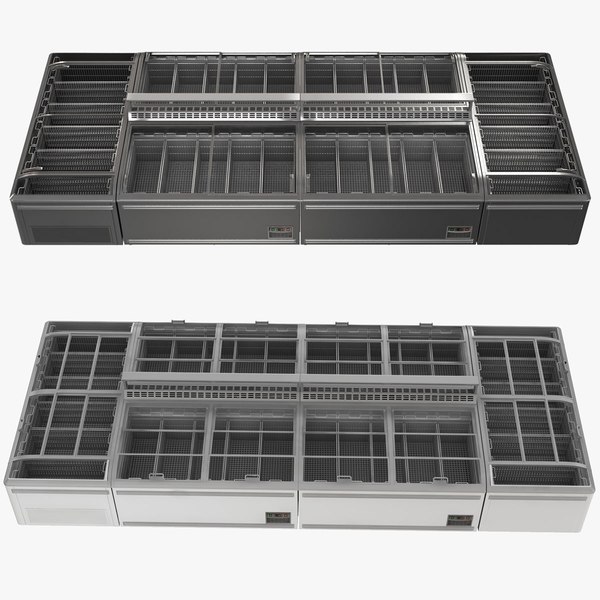 モジュラーディスプレイ冷凍庫アイランドスタンドコレクション3Dモデル - TurboSquid 2500396