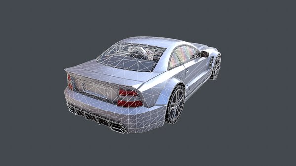 3d fantastic race car