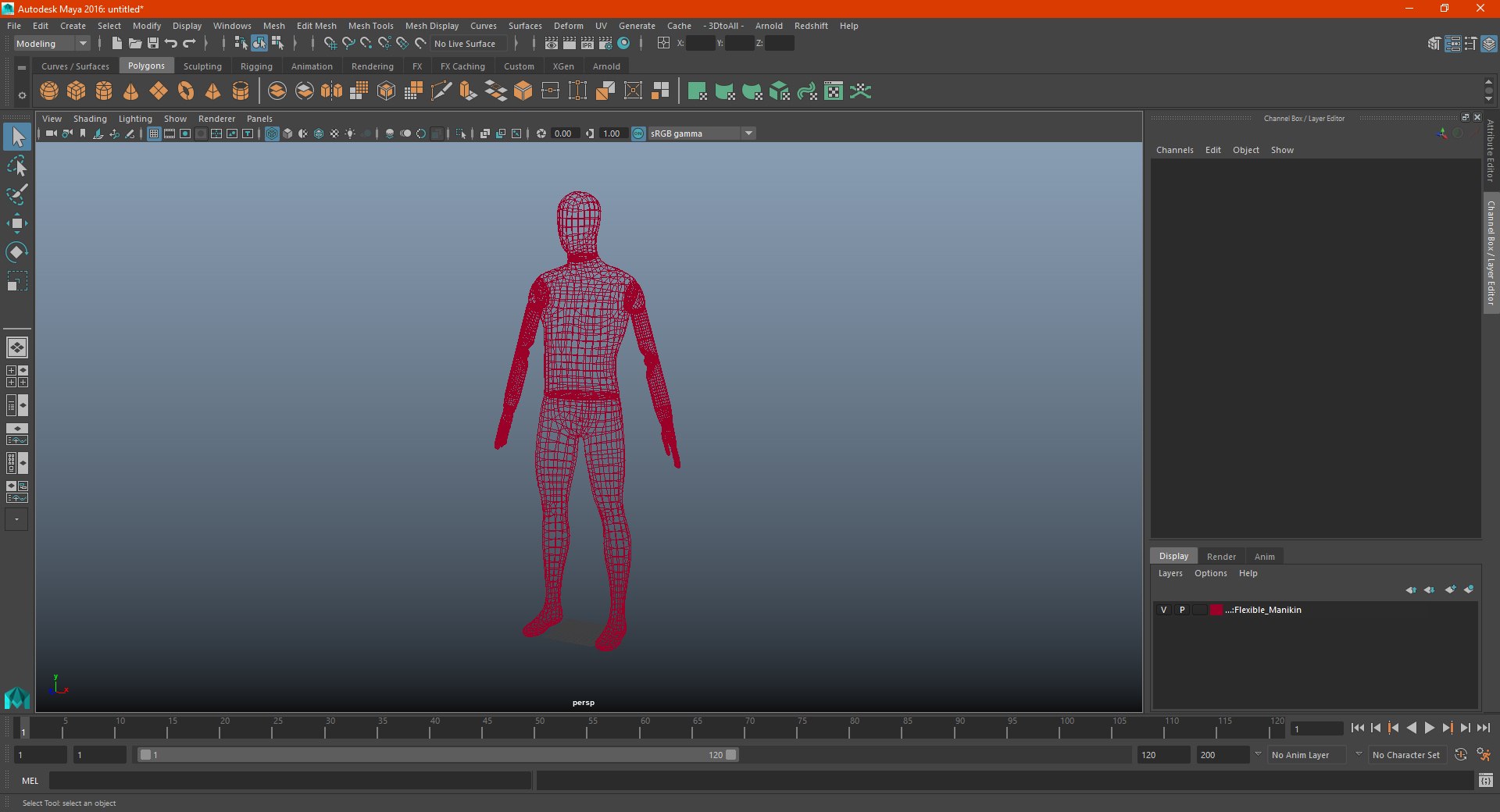 Flexible Manikin 3D model - TurboSquid 1845180