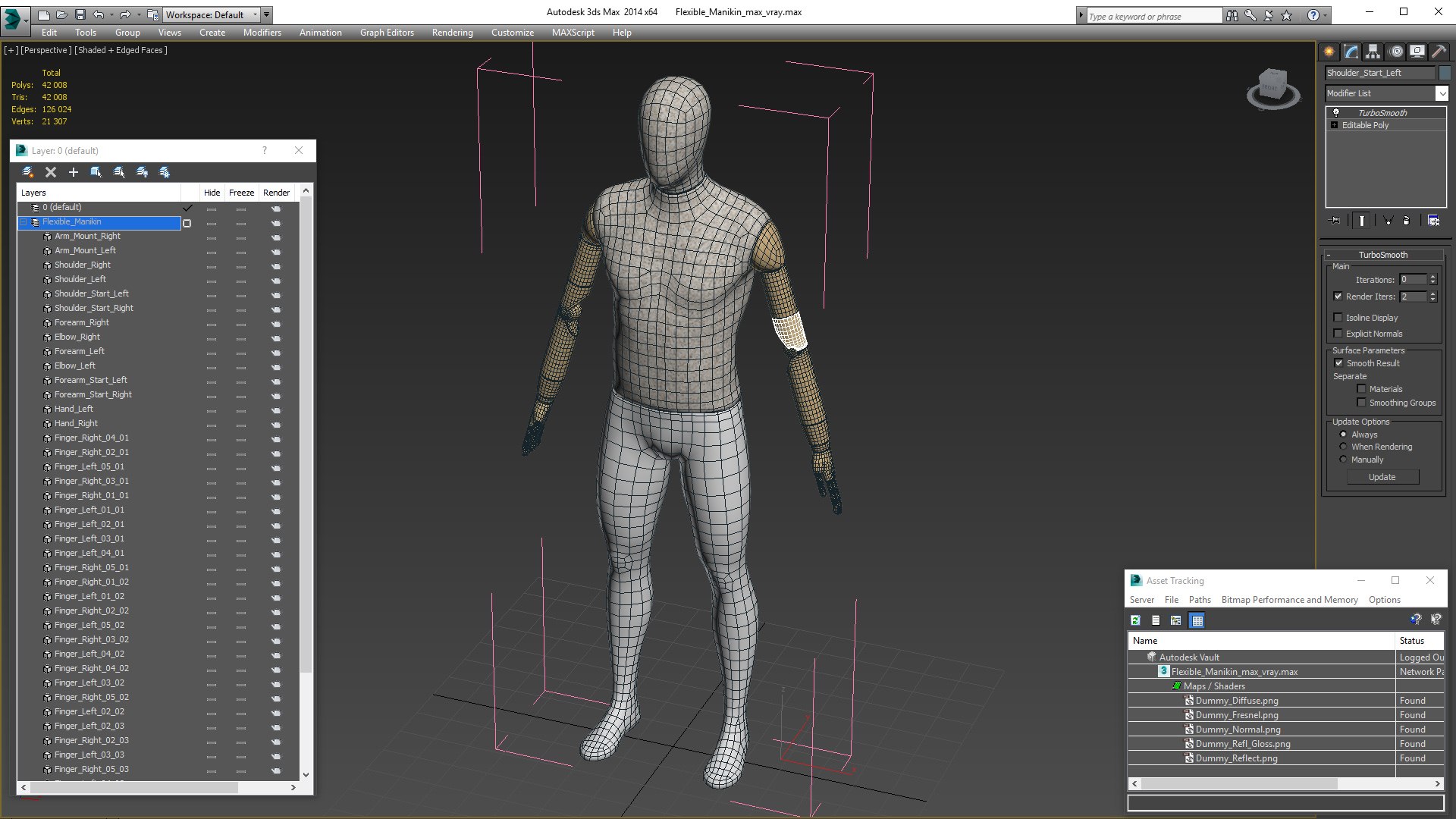 Flexible Manikin 3D model - TurboSquid 1845180