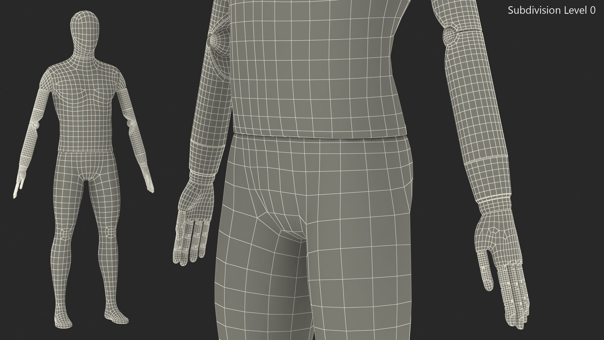 Flexible Manikin 3D model - TurboSquid 1845180