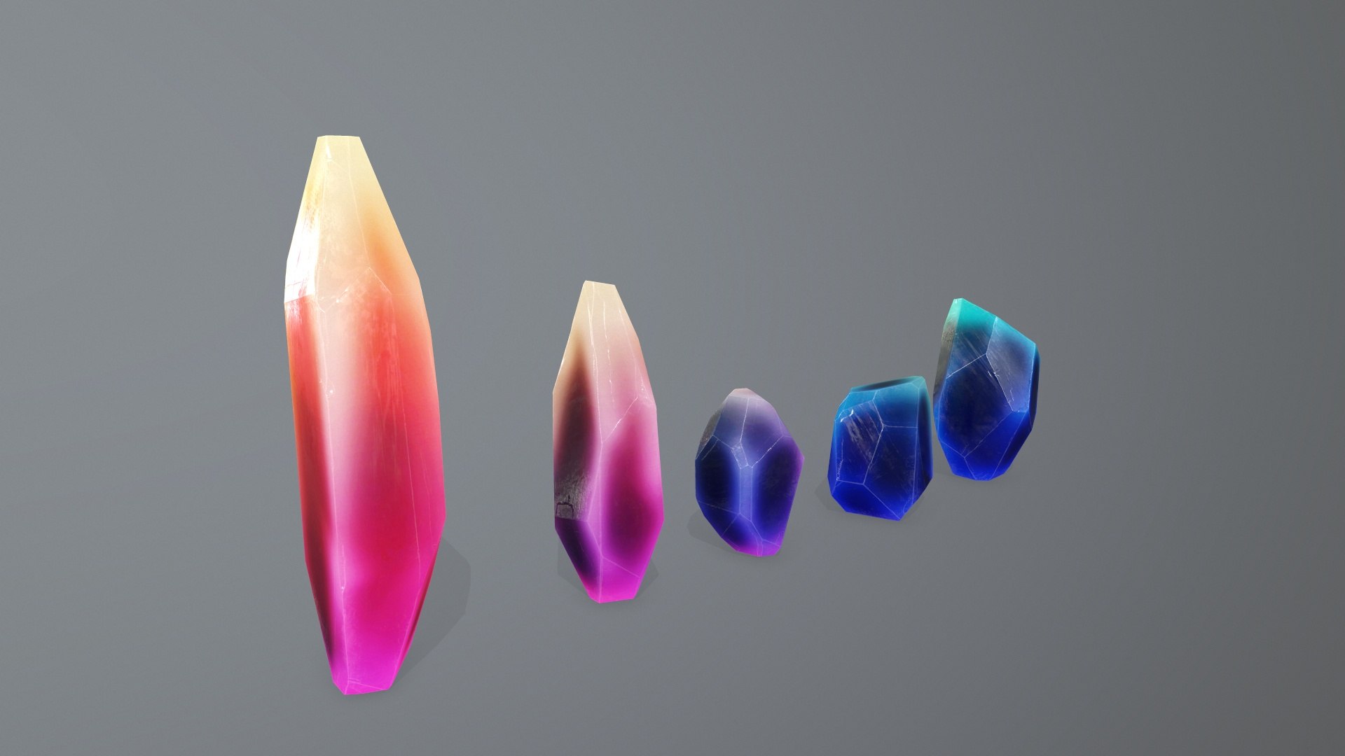 Crystal Set Model - TurboSquid 2284633