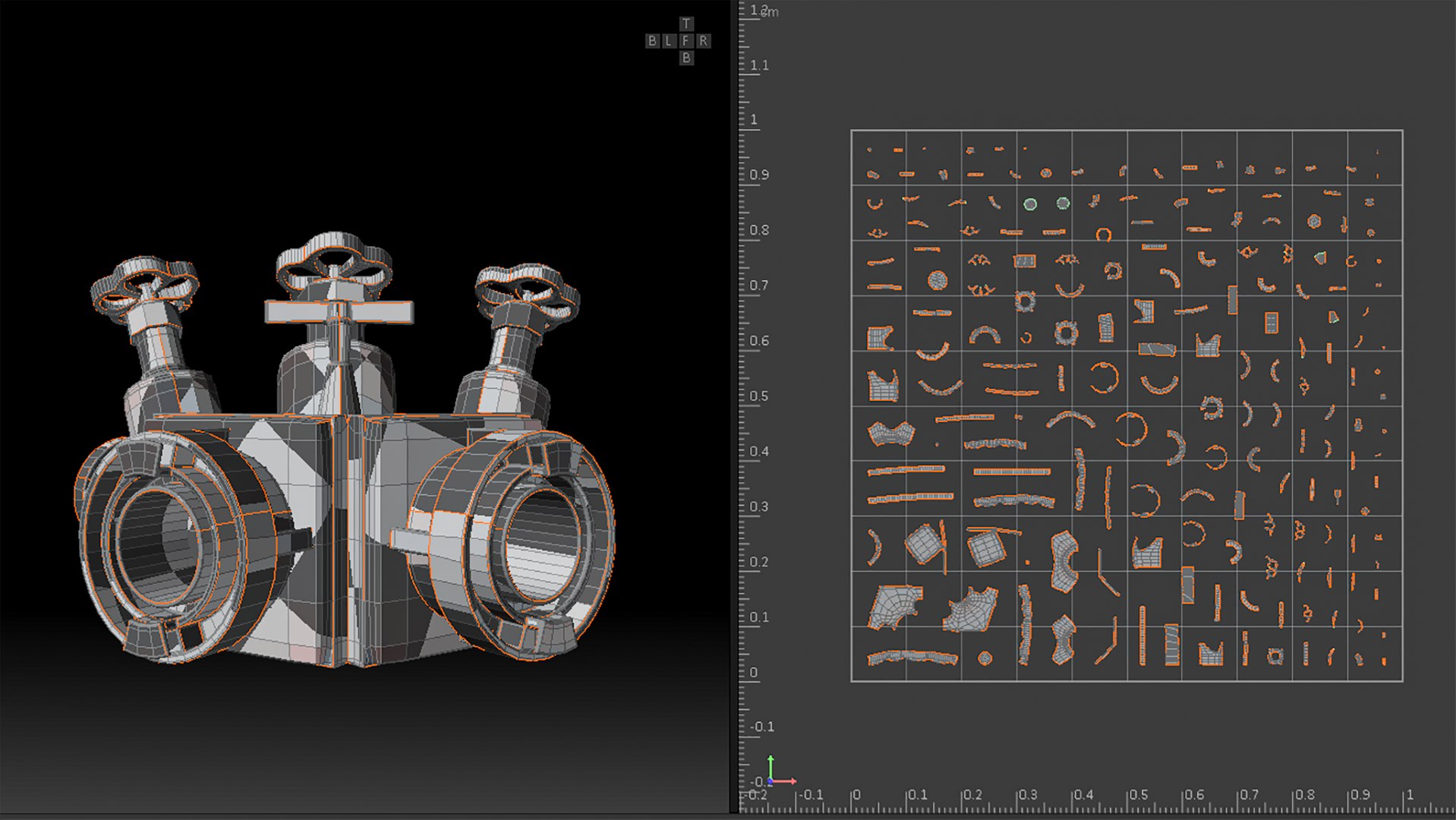 Free 3D Dividing Breeching 3D Model - TurboSquid 2389405
