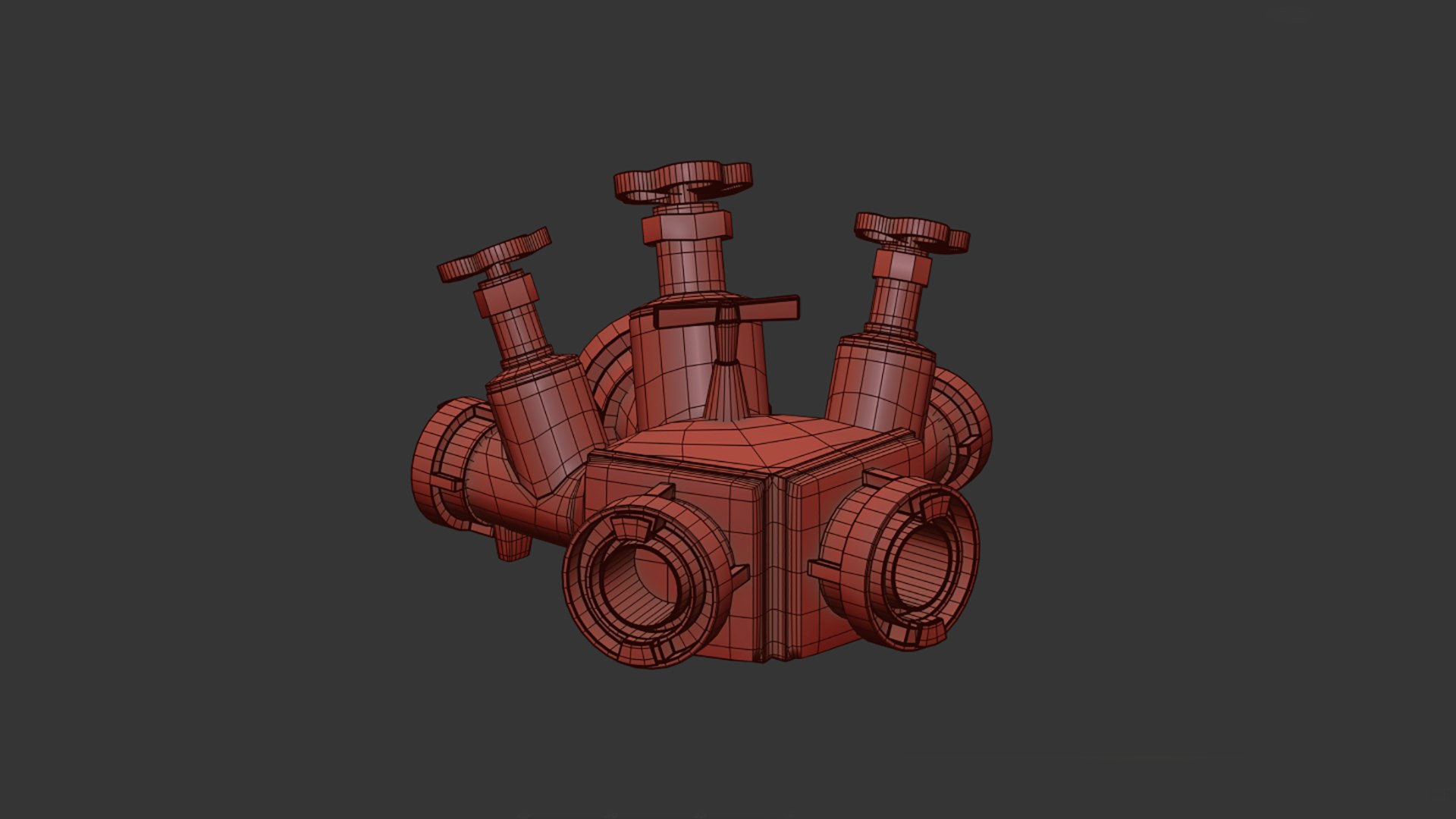 Free 3D Dividing Breeching 3D Model - TurboSquid 2389405