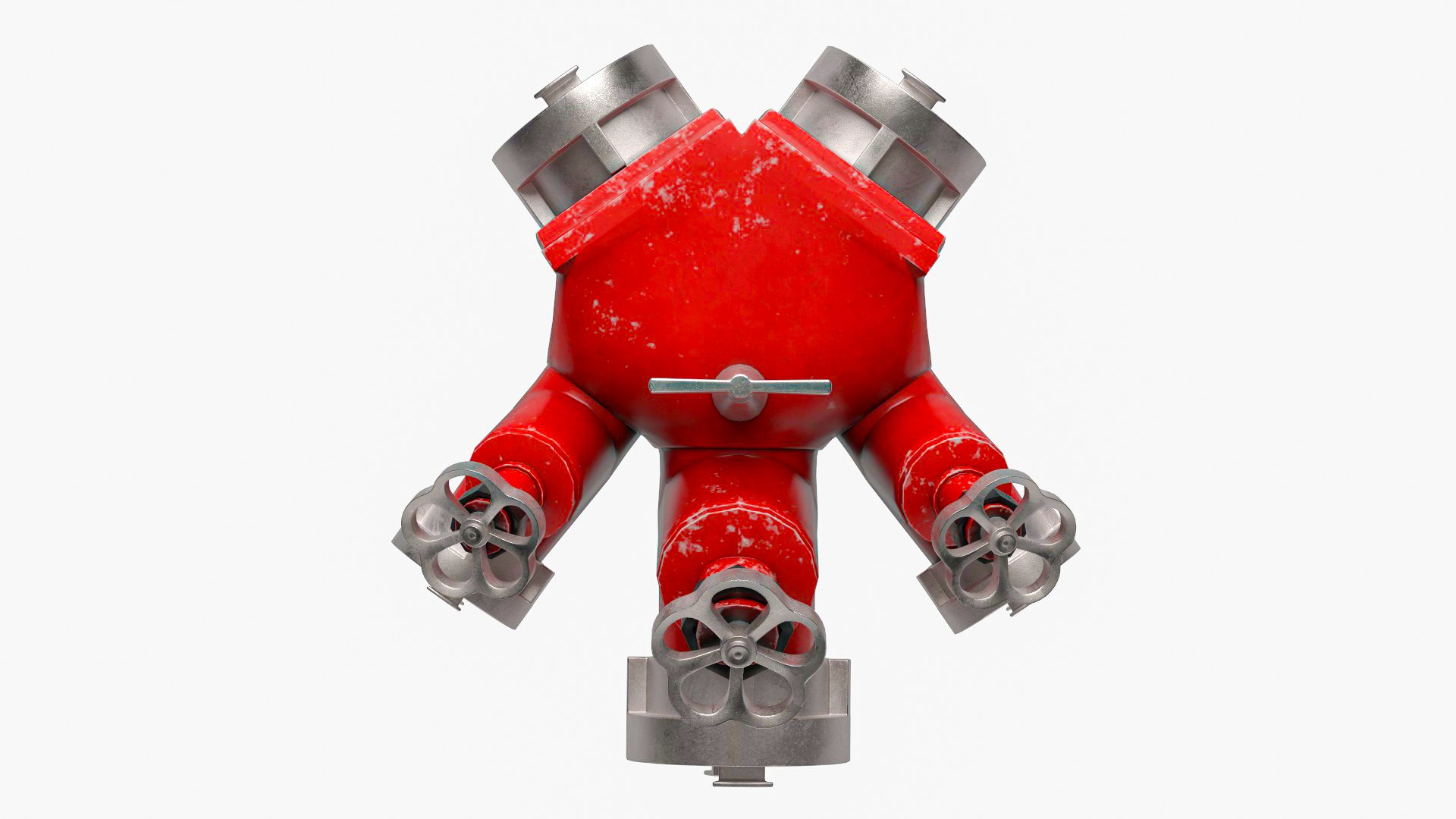 Free 3D Dividing Breeching 3D Model - TurboSquid 2389405