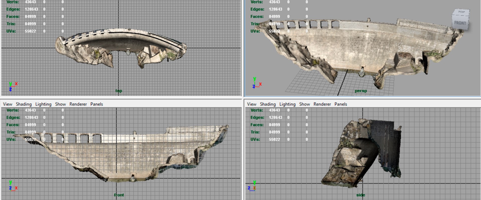 Realistic Water Dam 3D - TurboSquid 1201674