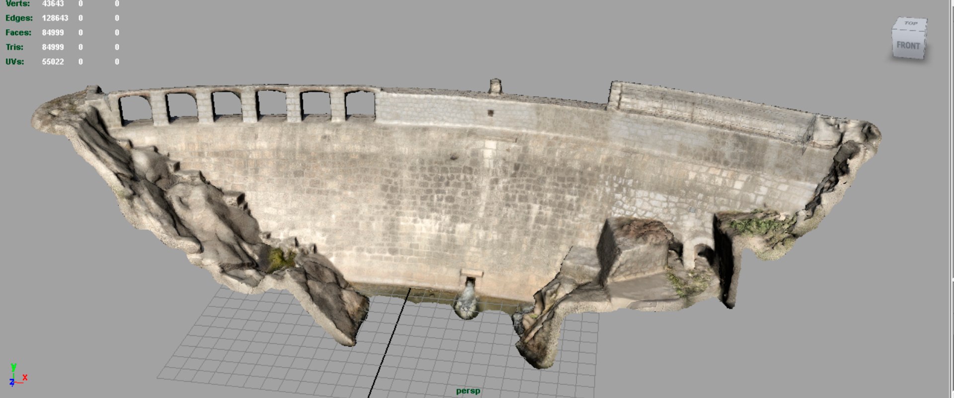 Realistic Water Dam 3D - TurboSquid 1201674