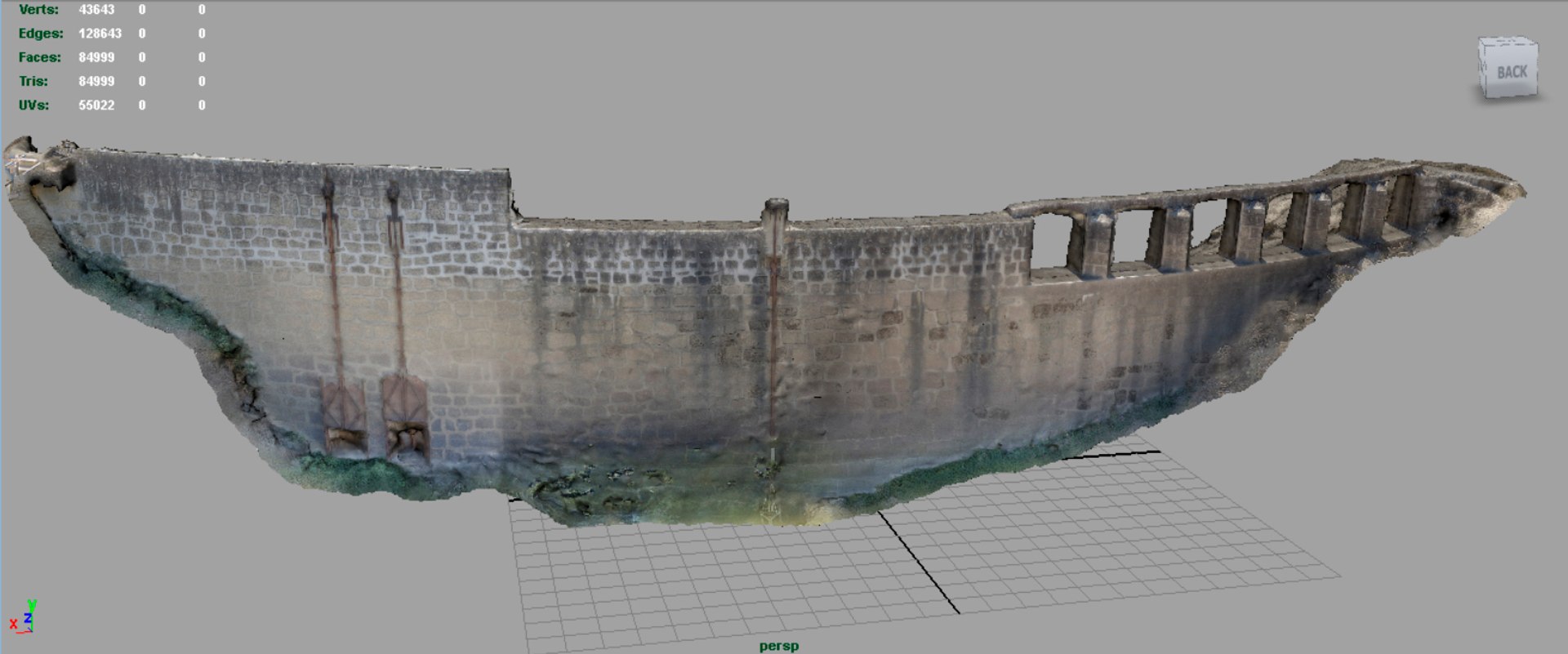 Realistic Water Dam 3D - TurboSquid 1201674