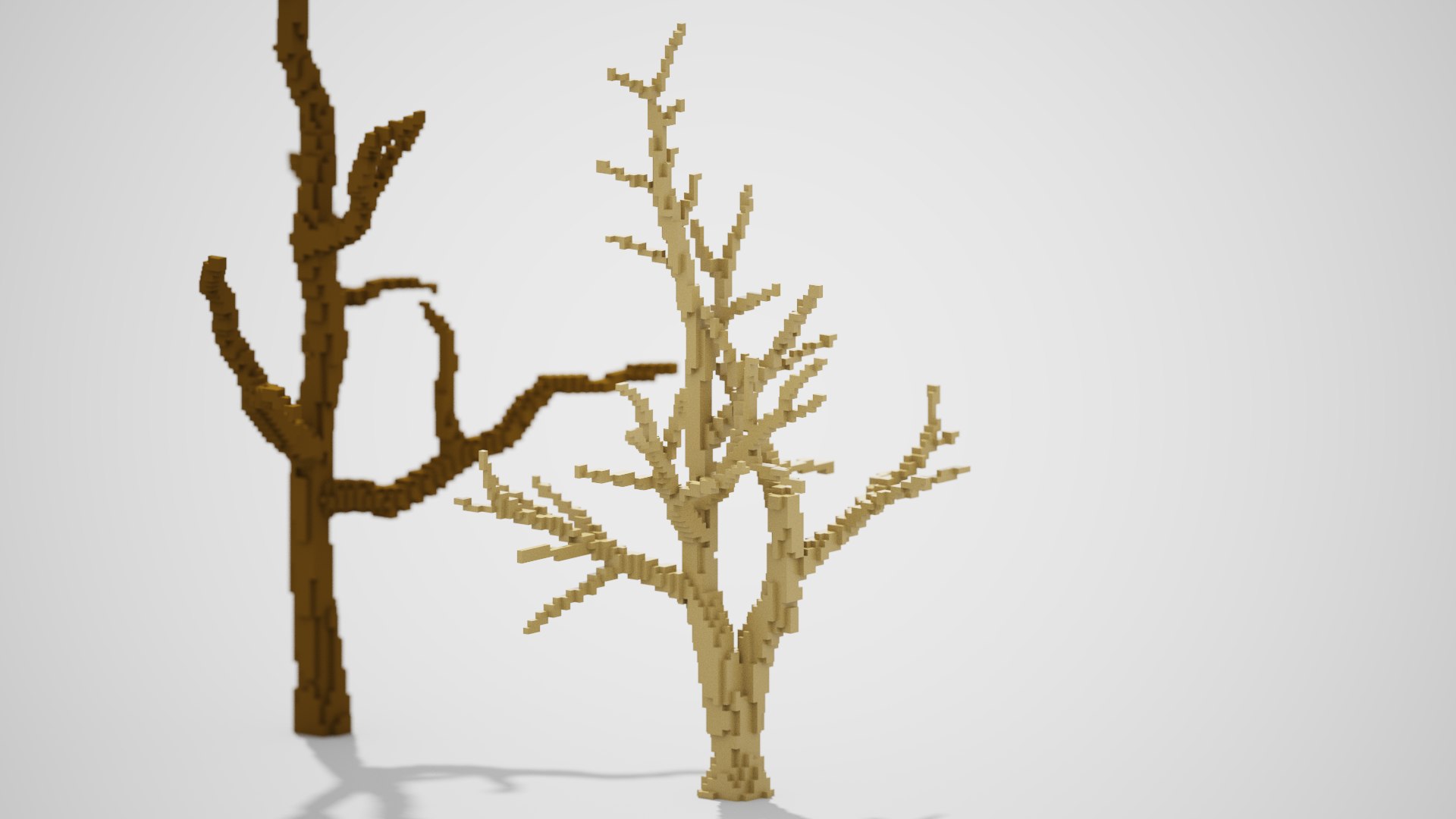3D Model Isometric Dead Tree - TurboSquid 2193451
