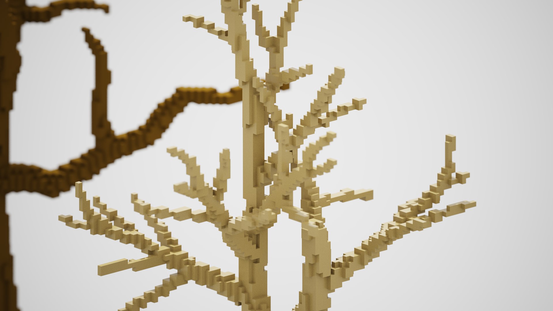 3D Model Isometric Dead Tree - TurboSquid 2193451