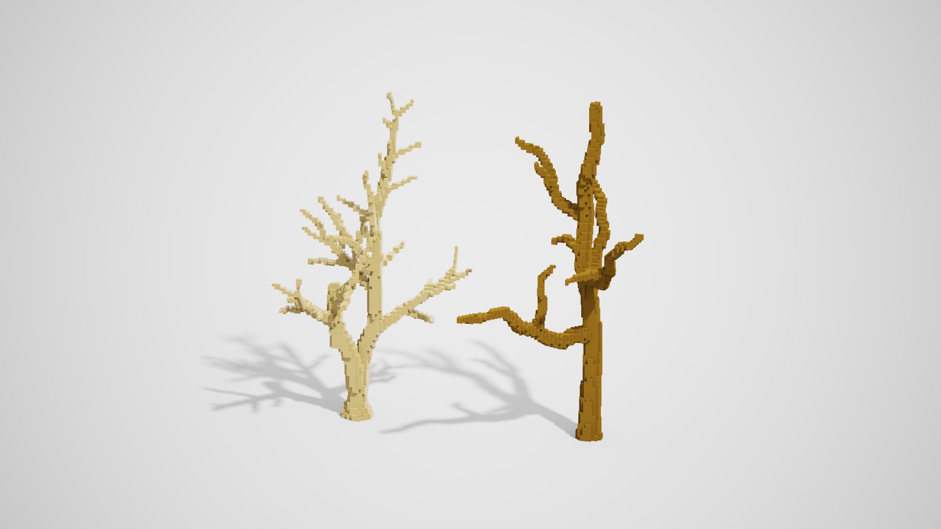 3D Model Isometric Dead Tree - TurboSquid 2193451