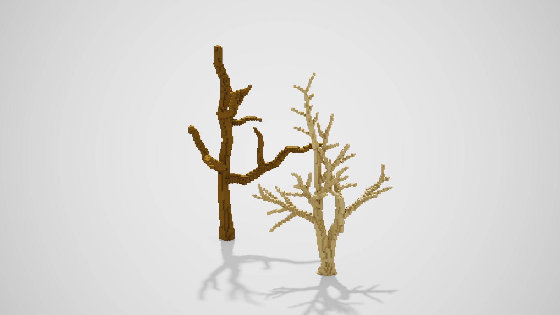 3D Model Isometric Dead Tree - TurboSquid 2193451
