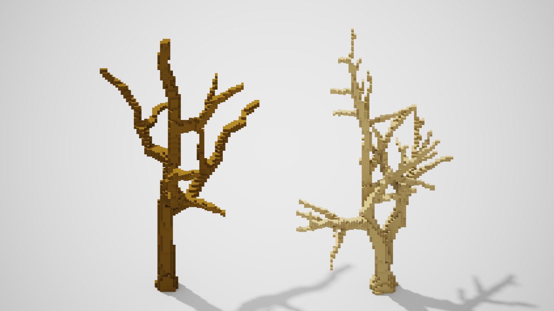 3D Model Isometric Dead Tree - TurboSquid 2193451